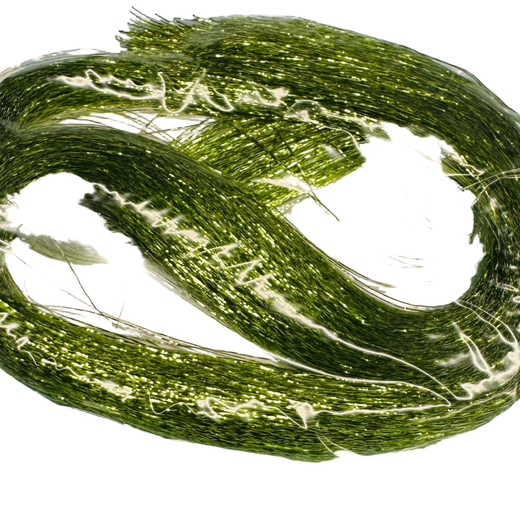 Envy Green X27 Doll Grade Tinsel Shiny Doll Hair