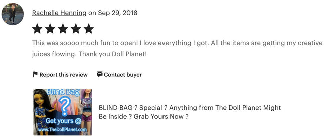 Surprise Bundle 8 Packs of Doll Planet Hair Plus Rerooting Tool