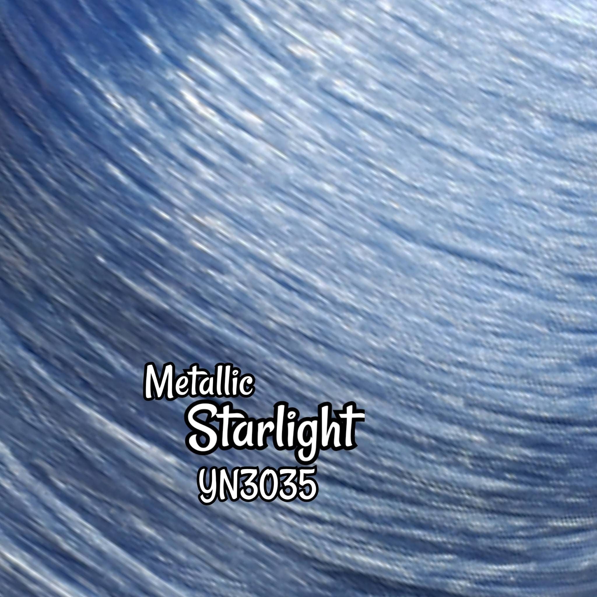 DG Nylon Metallic Shimmer Starlight YN3035 Light Blue Doll Hair