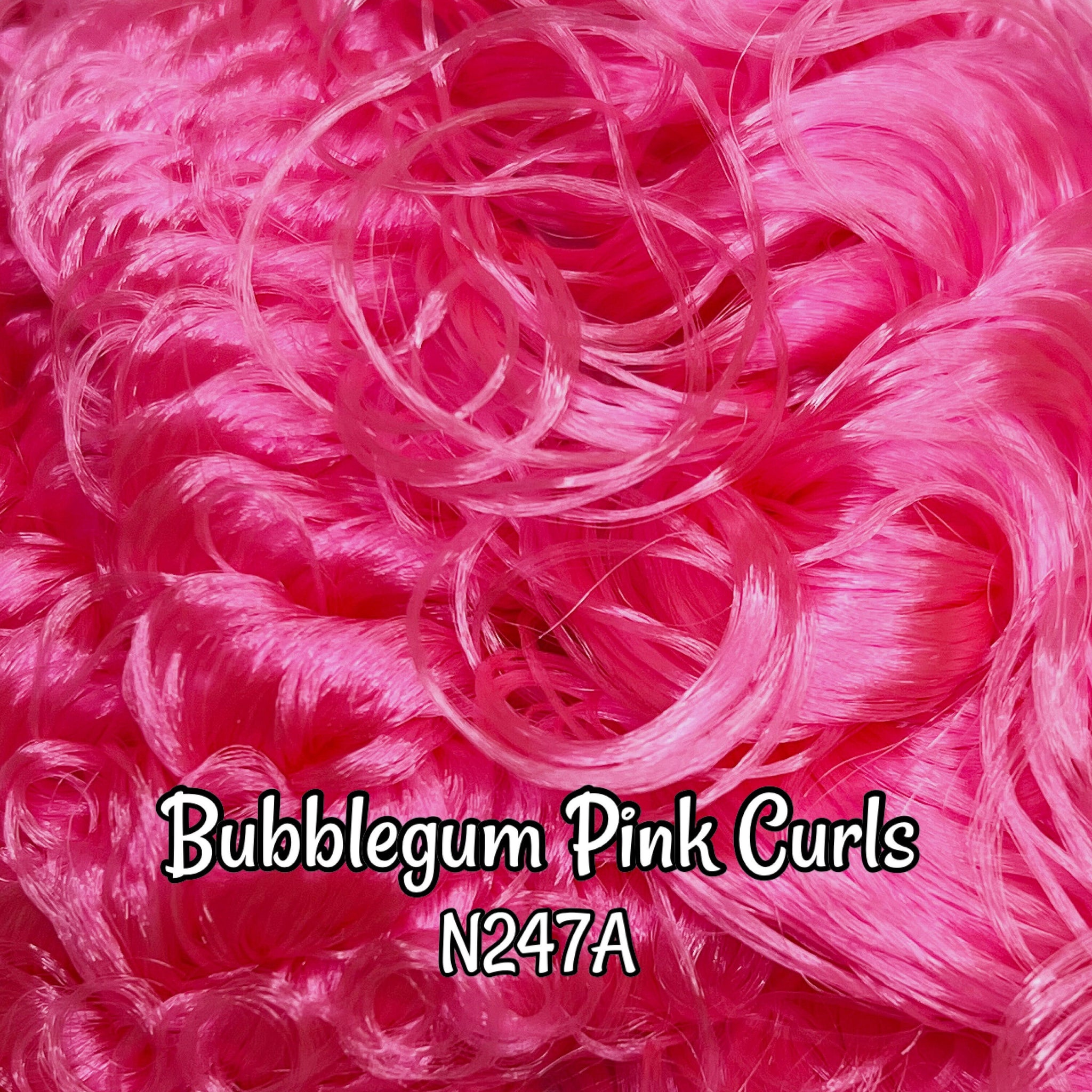 Tinsel Doll Hair Style with Nylon and Saran | Doll Planet Hair